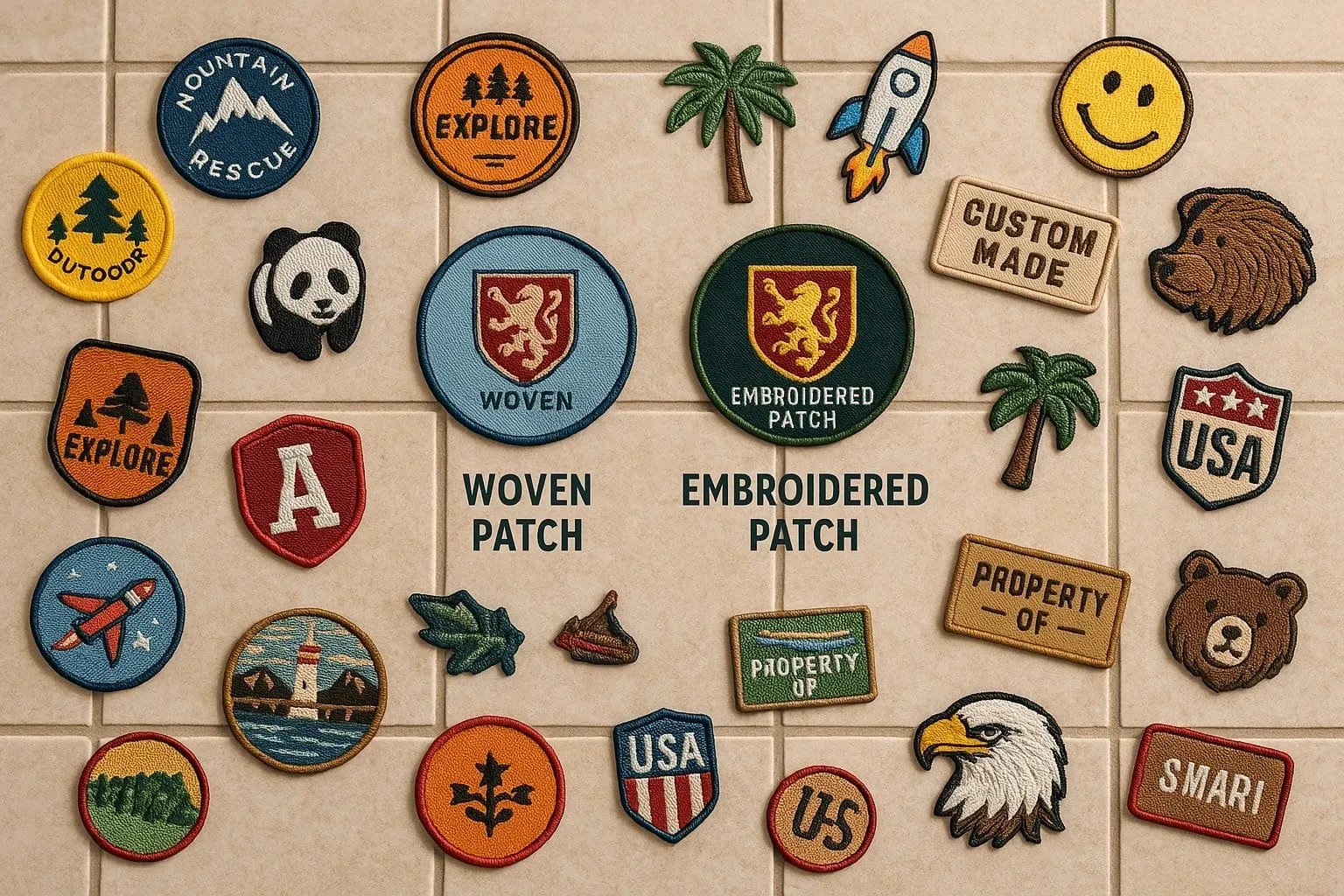 Vintage vs Modern Custom Embroidered Patches: Styles & Tips
