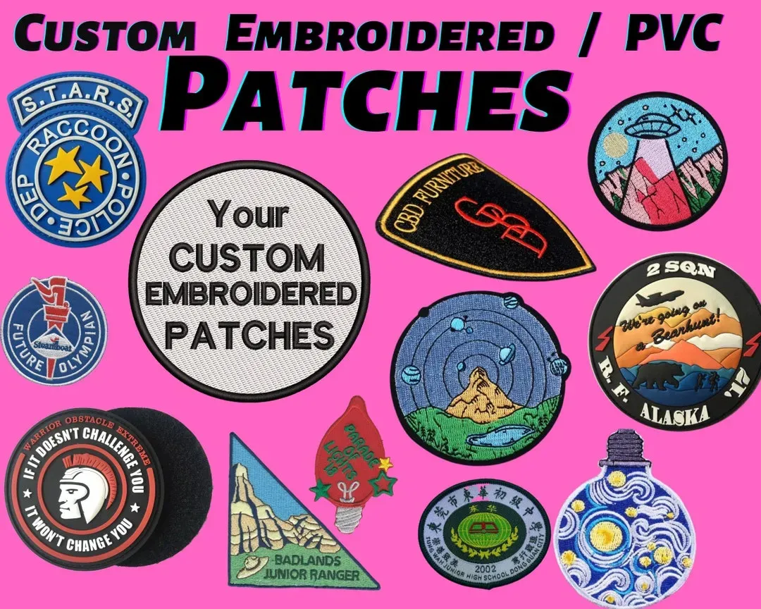 Custom Embroidered Patches: Design, Produce, Brand Perfect